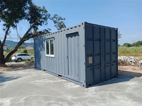 📌 ออฟฟิศตู้คอนเทนเนอร์ 🏆 ตู้คอนเทนเนอร์ขนาด 20 ฟุต ผลิตตู้คอนเทนเนอร์