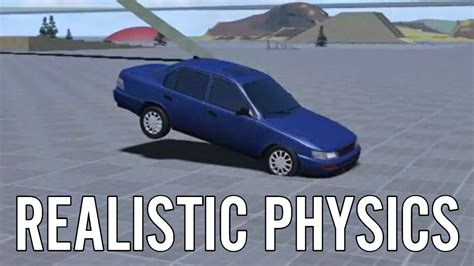 I Played A Realistic Vehicle Physics Game On Roblox Youtube