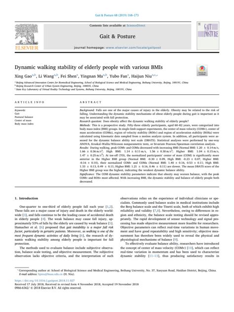 Gao Et Al Pdf Body Mass Index