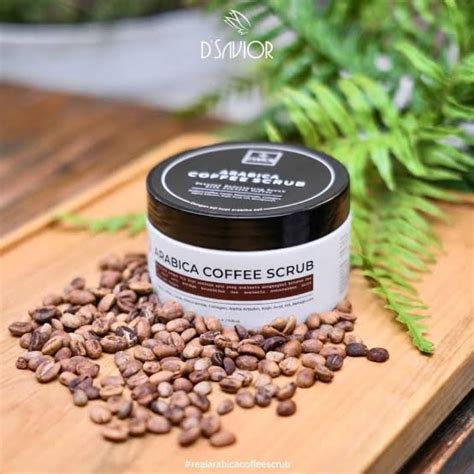 Jual Dsavior Body Scrub Lulur Pencerah Badan Dari Kopi Arabika Meratakan Warna Kulit Shopee
