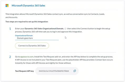Microsoft Dynamics 365 Integration