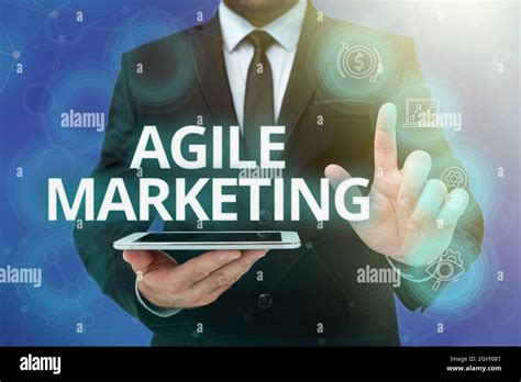 Handwriting Text Agile Marketing Conceptual Photo Focusing Team Efforts That Deliver Value To