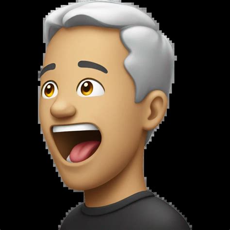 Emoji Of Person From The Side With Open Mouth Emoji Ai Emoji Generator