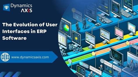 Ui In Erp Systems A Journey Of The Past Learn How Dynamics Axis Software House L L C Has Come