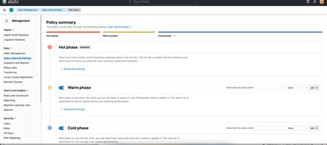 Elasticsearch Service 热温分离与索引生命周