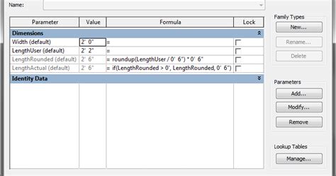 The Architect S Desktop Revit Restricting A User Input Value To A Specific Increment