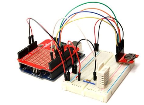 Temperature Relative Humidity Datalogger Using DHT And Arduino Uno Open Source Building