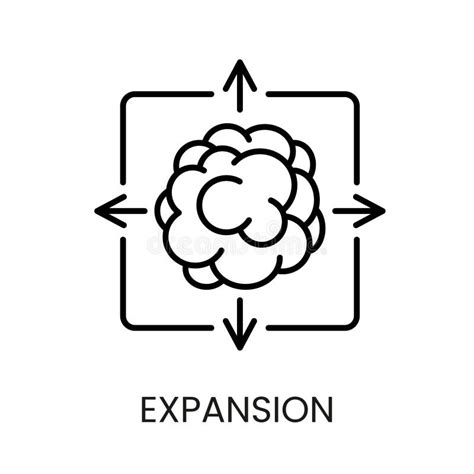 Extension Vector Line Icon With Editable Stroke Stock Illustration