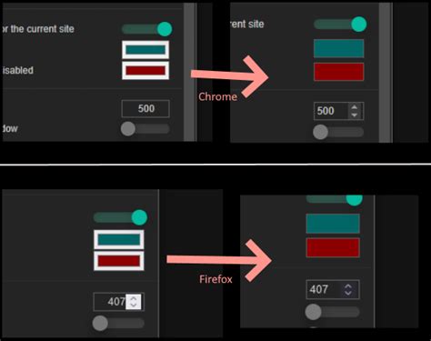 Bug Input Number Input Color Dark Mode Fixes And Firefox Scrollbar