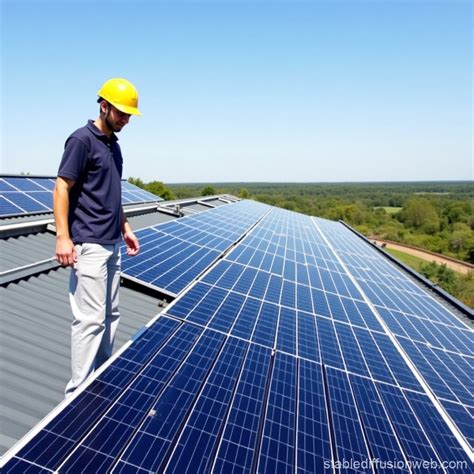 Solar Panel Image Stable Diffusion Online