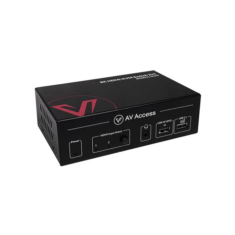 Av Access Introduces Its New 2x1 8k Kvm Switch For Gaming