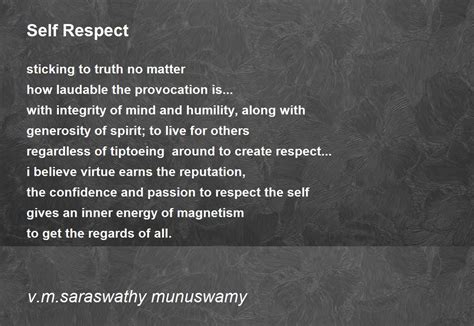 Self Respect Symbol