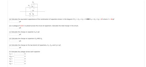 [solved] A Calculate The Equivalent Capacitance Of The
