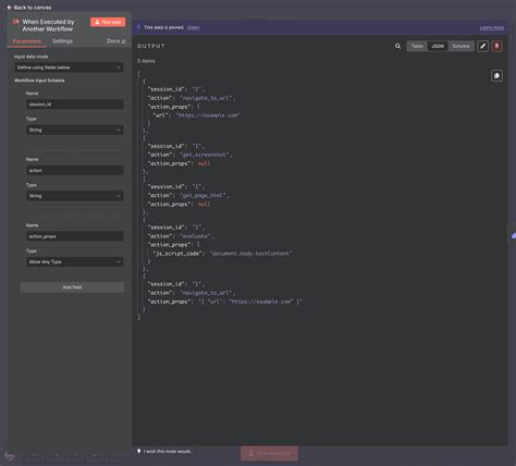 Add Json Comments To Pinned Data Useful For When Executed By