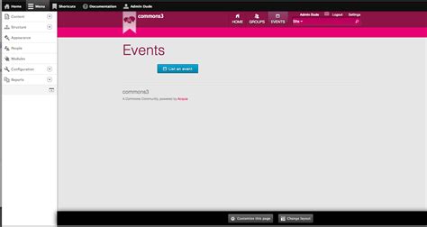 Events Page Looks Odd When No Events Exist Drupal Org