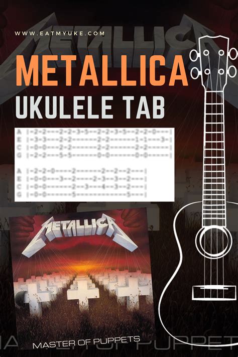 Metallica Ukulele Tabs Ukulele Tabs Ukulele Songs Ukulele