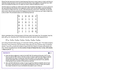 Solved Doing That Last Exercise By Hand Is A Pain Because Chegg