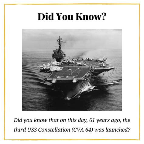 Navy Did You Know That On This Day 61 Years Ago The Third Uss