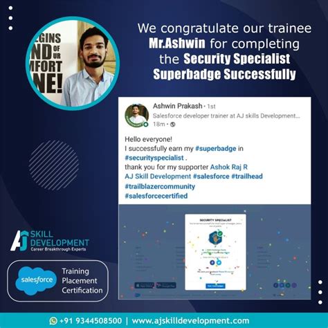 Salesforce Training Certification Placement Ajskilldevelopment Realtimeprojectstraining