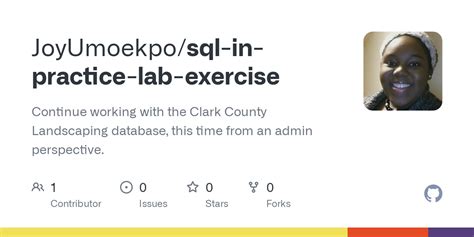 Github Joyumoekposql In Practice Lab Exercise Continue Working With