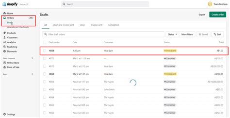 shopify api 2025 how to add a note to a draft order using postman