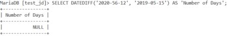 Mysql Datediff Find The Difference Between The Dates In Mysql Mysqlcode