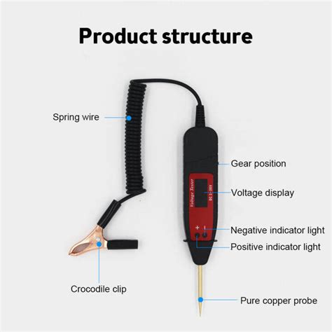 Automotive Circuit Tester 5 36v Automotive Electrical System Digital Automotive Circuit Tester 5 36v Automotive Electrical System Digital