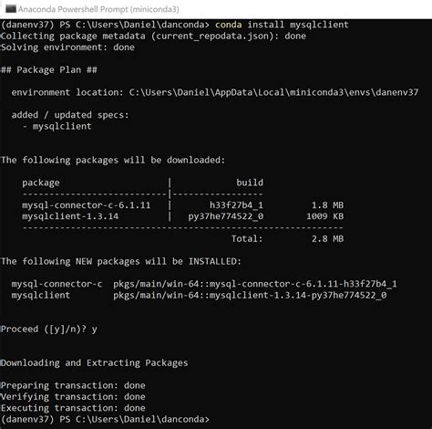 problem installing mysqlclient can not find valid pkg config name