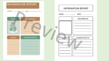 Science Experiment Information Lab Templates Bundle By Biologystem