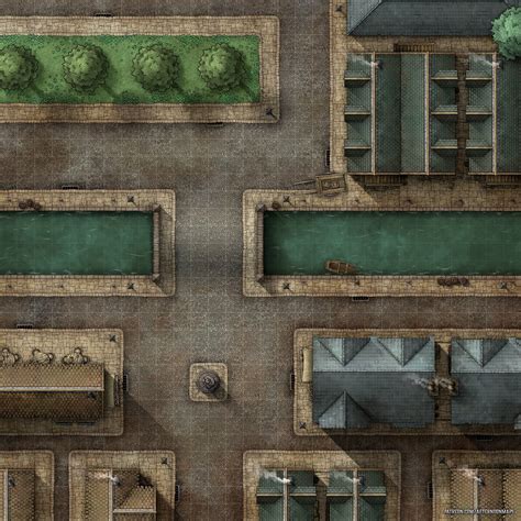 Start Of My Giant City Battle Map Project Rbattlemaps