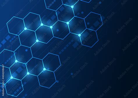 Circuit Technology Background Stock Vector Adobe Stock