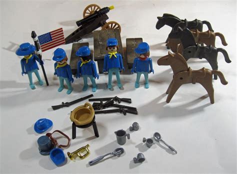 Original Vintage 1974 Playmobil 1702 Cavalry Deluxe Set 1911119948
