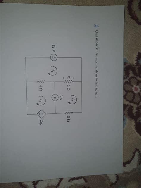 solved question 2 for the bridge network find i using