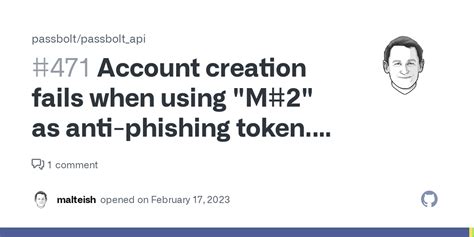 Account Creation Fails When Using M 2 As Anti Phishing Token New Cloud Deployment · Issue