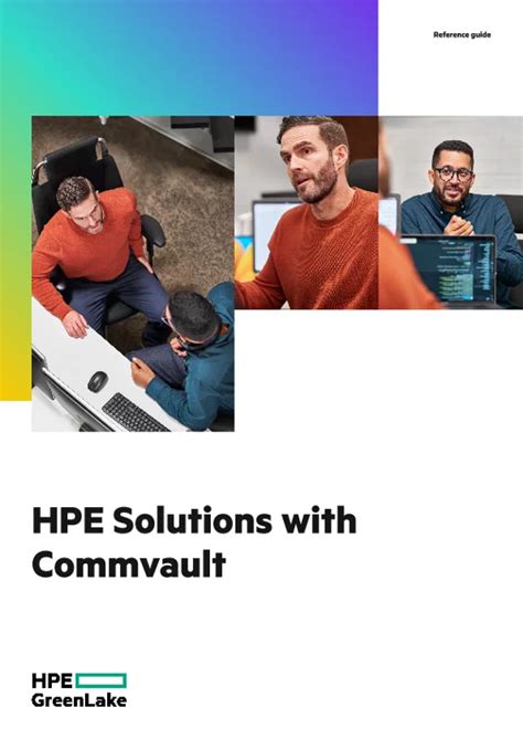 Hpe Solutions With Commvault