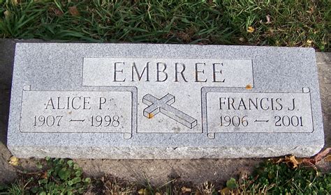 Francis Joseph Frank” Embree 1906 2001 Find A Grave Memorial