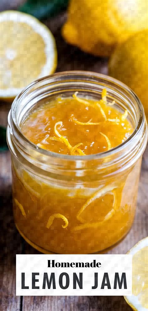 Homemade Lemon Jam Recipe Meze Magic