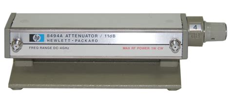Keysight Agilent HP 8494A Manual Step Attenuator