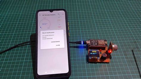 IoT Smoke Gas Detector Using ESP8266 Blynk