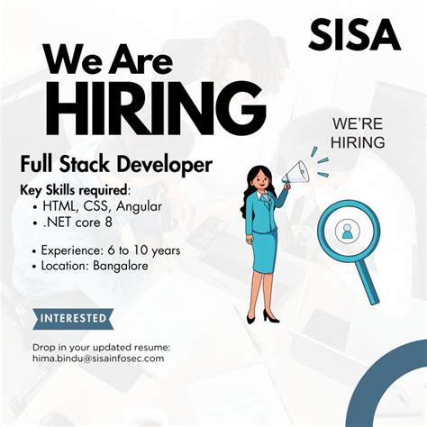 hiringalert hiring fullstackdeveloper html css angular dotnet