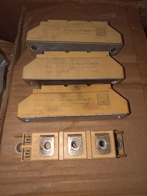 Semikron Semipack Skkt 92 12e Skkt 92b12e Skkt 106b12e Scr Module Thyristor Module