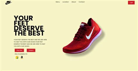 How I Built A Nike Landing Page With React Fraz Ahmad Haidry Posted