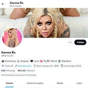 Karma Rx X Twitter Twitter Porn Accounts Like Twitter
