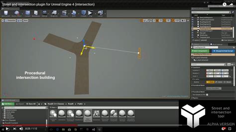 [tool] Procedural Street And Intersection Building Tool Community And Industry Discussion Epic
