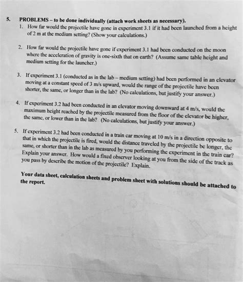 Solved PROCEDURE Determination Of The Initial Chegg