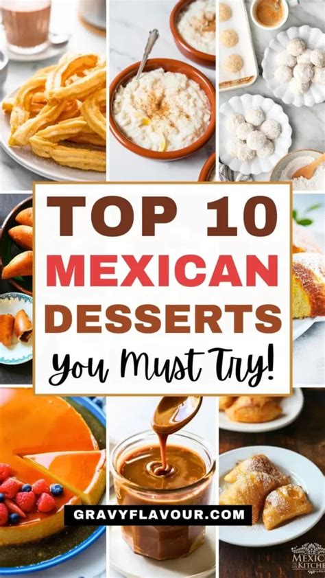 Top 10 Mexican Desserts You Must Try