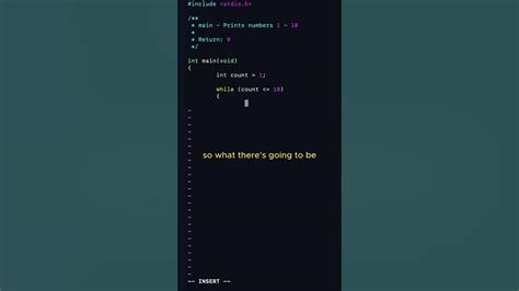 While Loop In C Full Video Out Now Shorts Programming Cprogramming Youtube