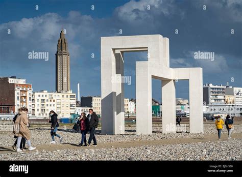 France Seine Maritime Le Havre The Beach Up3 Work By Artists