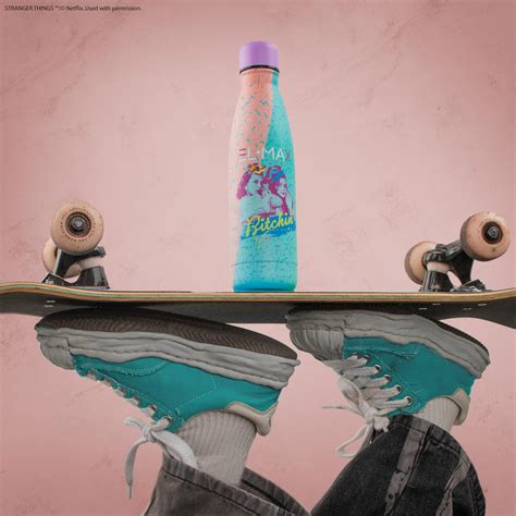 Stranger Things Water Bottle Bitchin Cool Fan T Witch Please