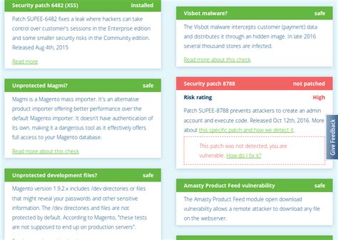 Magento 1 9 Installed SUPEE 8788 Patch Not Recognizing Magereport Magento Stack Exchange